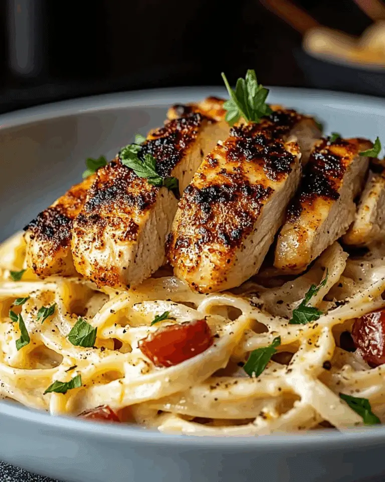 Savory Cajun Chicken over Creamy Parmesan Linguine - DairiesFood