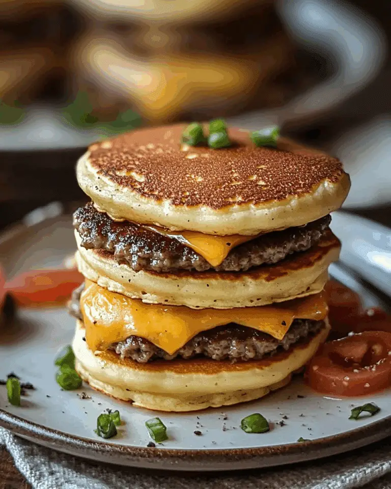 Cheeseburger Pancake Sliders with Truffle Butter Are Brunch Game ...