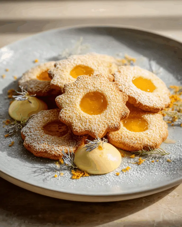 Summer Solstice Sun Cookies with Lemon Curd - DairiesFood