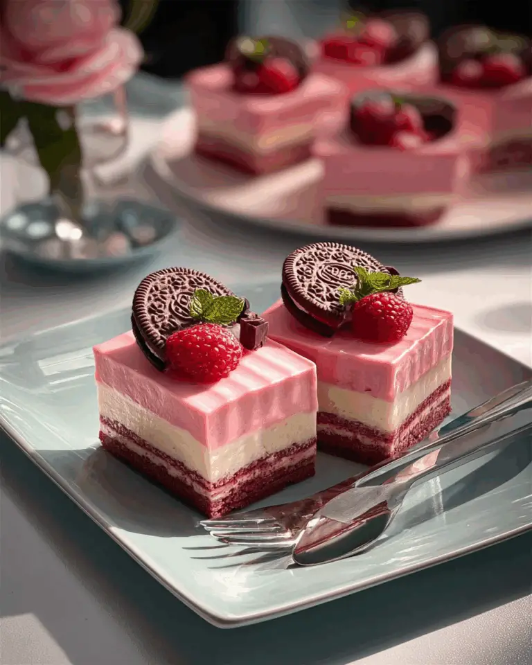 Pink Oreo Dream Bars - DairiesFood
