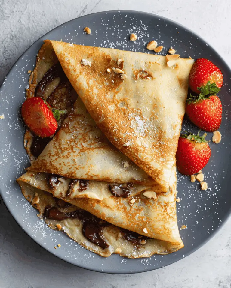 Classic Crepe Recipe - DairiesFood